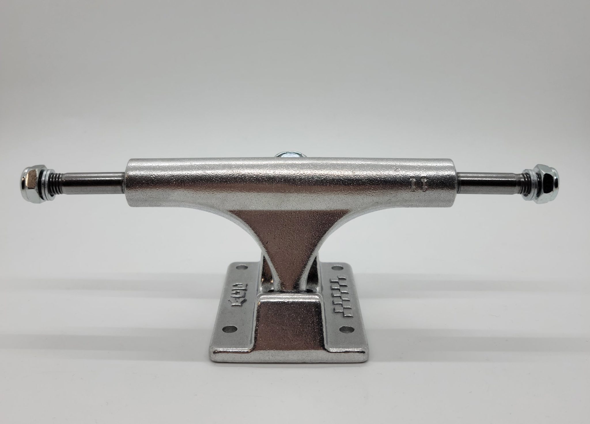 Ace High 11/4.5 Raw Silver Skate Trucks - Ghost Boards