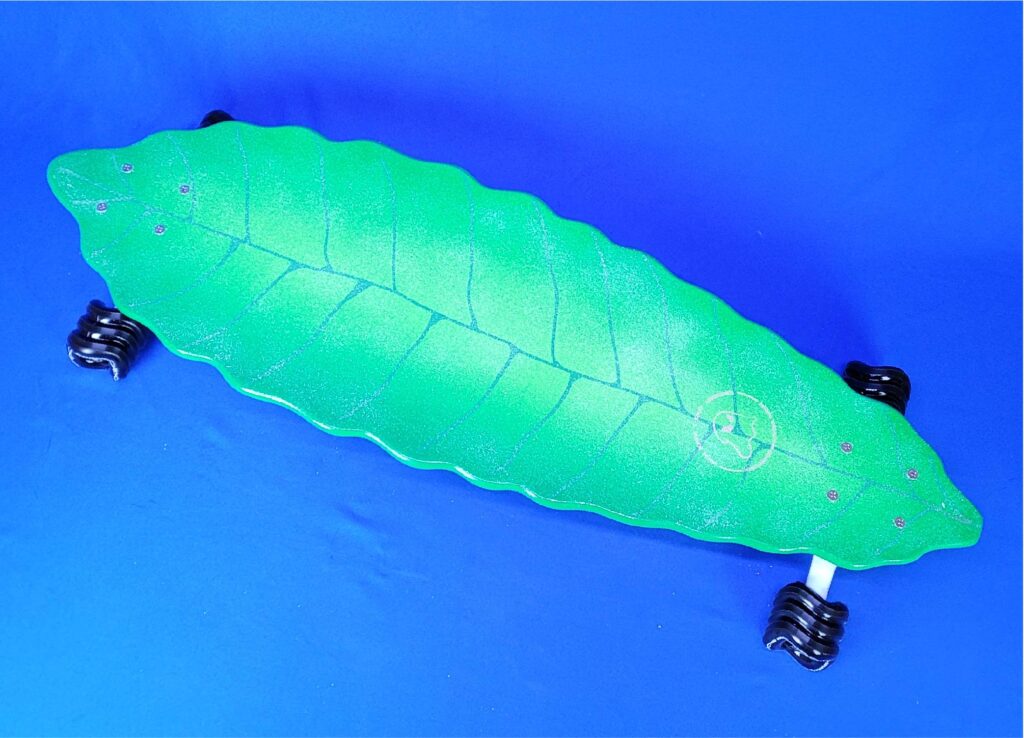 Custom Skateboard Longboard Leaf Board 2025 - Ghost Boards