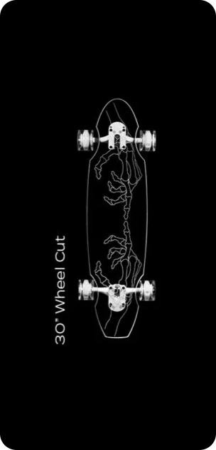 Freestyle Blank Ghost Longboard - Ghost Boards